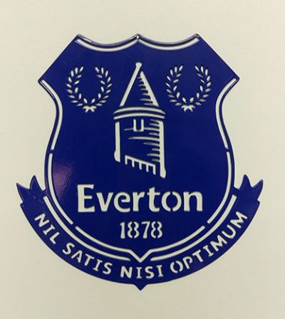 Everton FC Crest - Wall - Plasma Metal Art